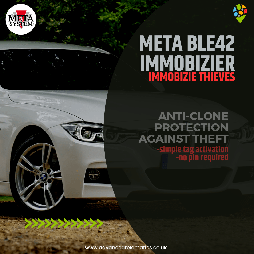 Meta BLE42 Vehicle Immobiliser | Advanced Telematics