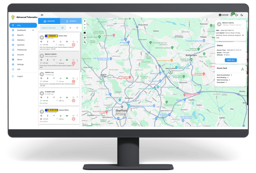 How Our GPS Tracking Panel Works | Advanced Telematics