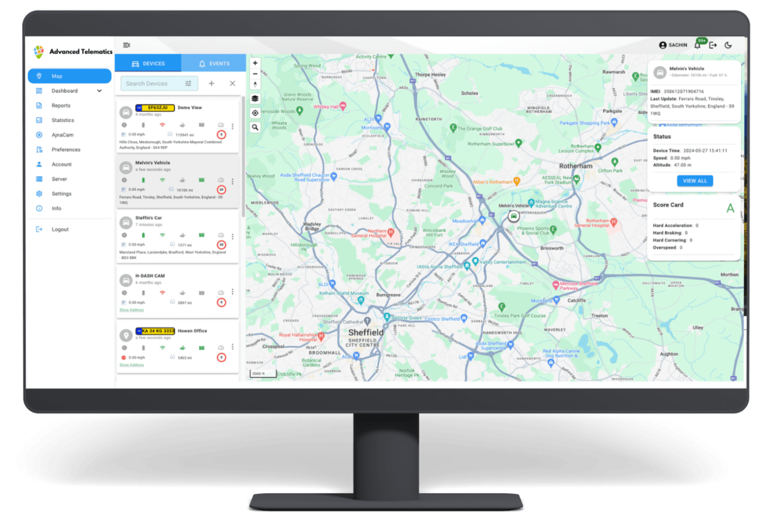 How Our GPS Tracking Panel Works | Advanced Telematics