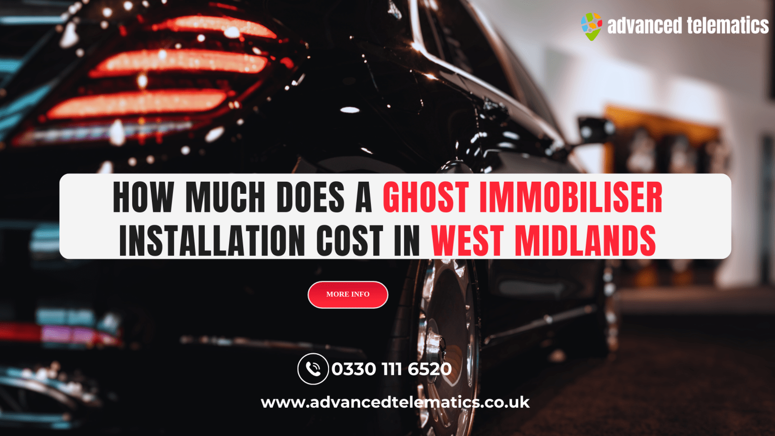 The Installation Cost of Ghost Immobiliser in West Midlands